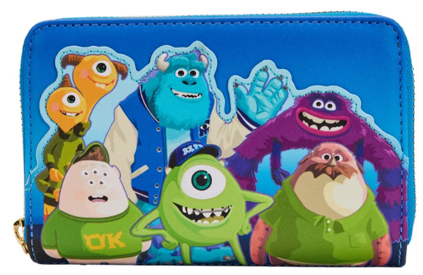 Loungefly Monster's University Scare Games Zip Around Wallet – Magical ...